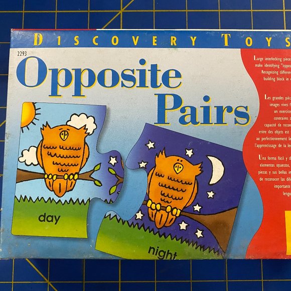 Discovery Toys | Toys | Opposite Pairs Matching Puzzles | Poshmark